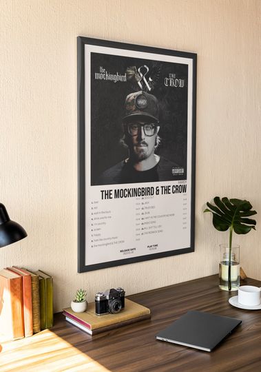 Hardyy - The Mockingbird & The Crow | Album Cover Poster For Wall Art ...