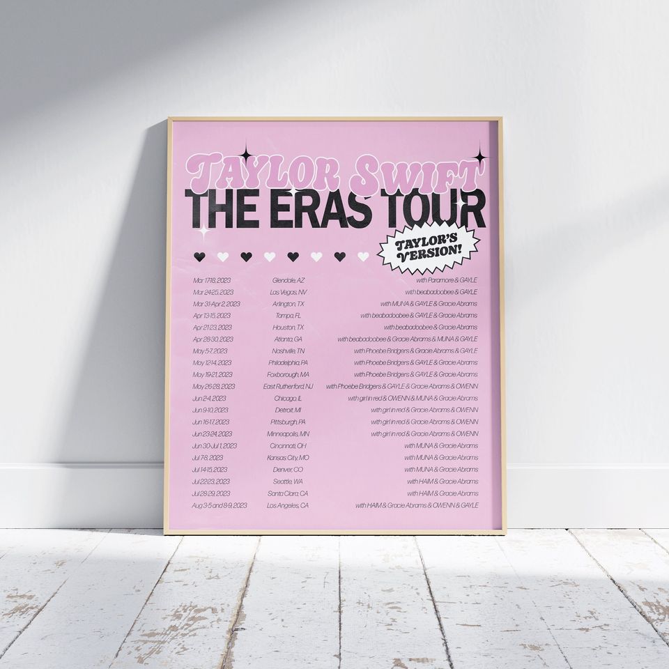 TS Eras Tour Poster | ID 23836773 by Gopal Sharma | Printblur