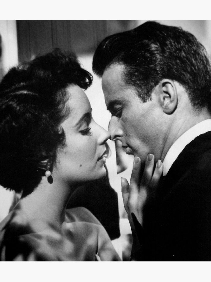 Elizabeth Taylor & Montgomery Clift-"A Place in the Sun" Premium Matte ...