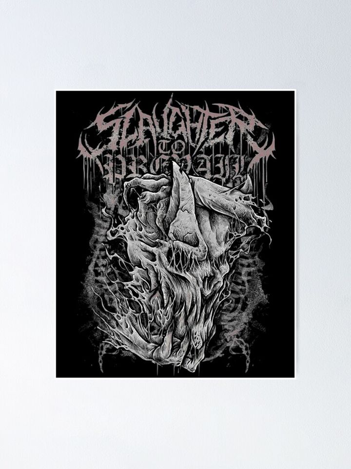 Slaughter to Prevail Poster - Heavy Metal Wall Artwork for Collectors ...