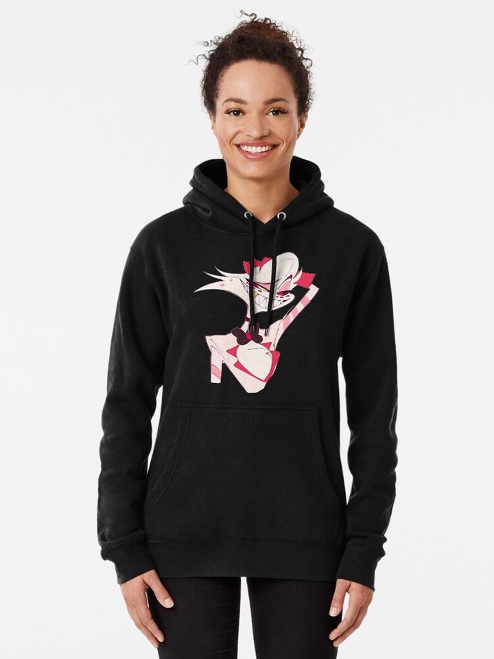 Angel Dust Hazbin Hotel Hoodie, Hazbin Hotel Movie Fan Gift | ID ...