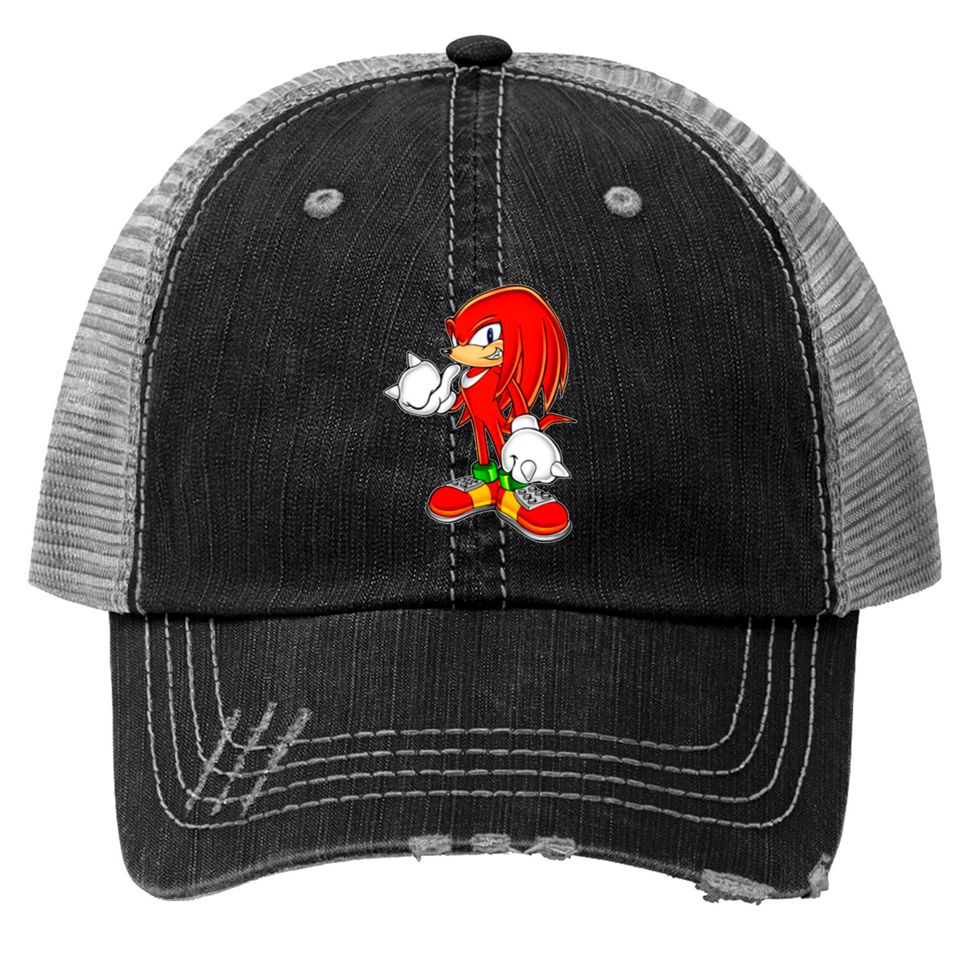 Knuckles The Echidna - Knuckles The Echidna - Trucker Hats | ID 580722 ...