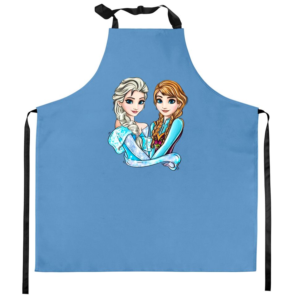 Frozen 2 Princess Elsa Anna Kitchen Aprons | ID 594430 by Merwin ...
