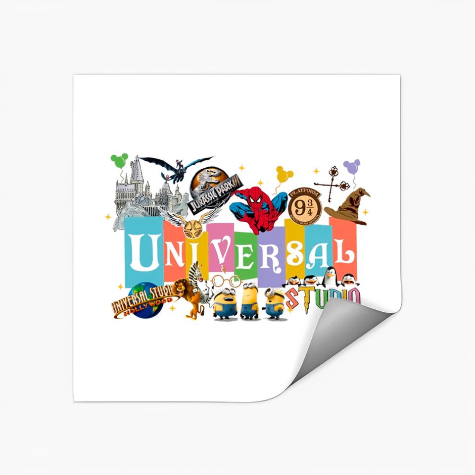 Universal Studios Stickers, Universal Studios Family Vacation Stickers ...