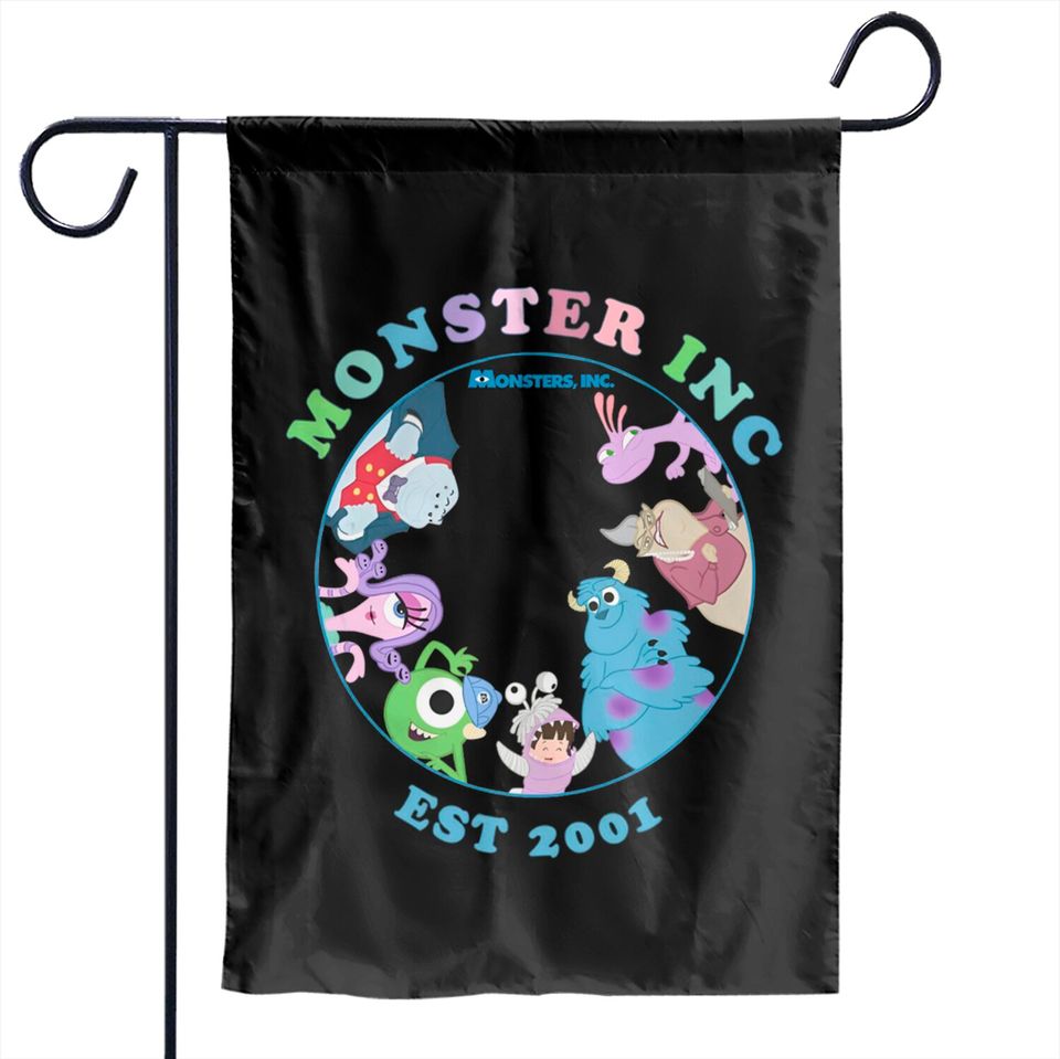 Monsters Inc Garden Flags, Disney comfort colors Garden Flags, Monsters ...