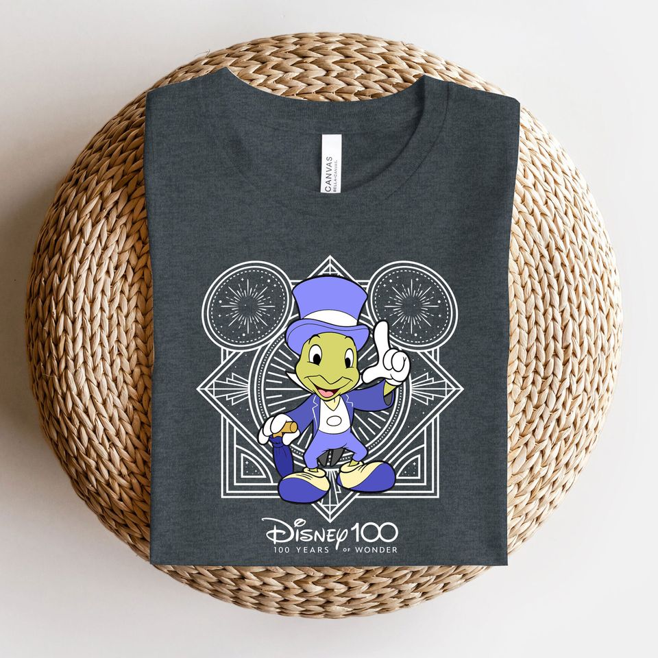 Disney Jiminy Cricket 100 Years Of Wonder Shirt Jiminy Cricket Shirt ...