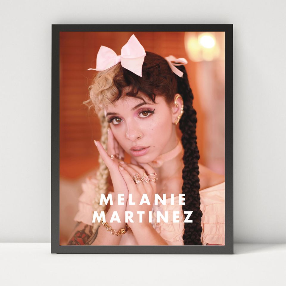 Laminated Melanie Martinez Pink Bow Crybaby Detention K 12 Album Music ...