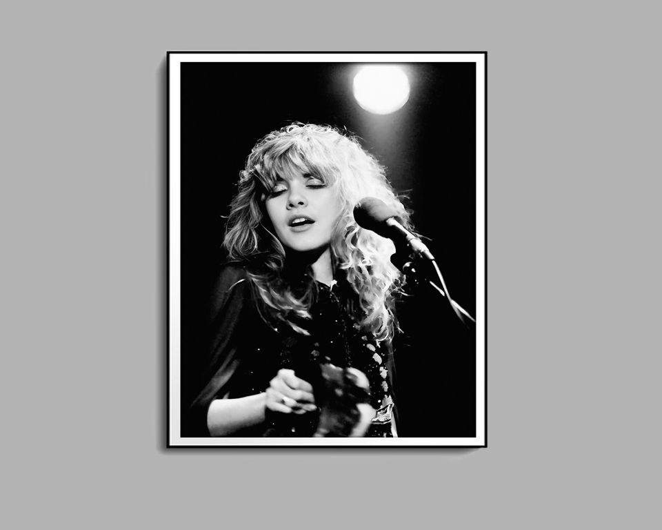 Stevie Nicks Concert Poster, Stevie Nicks Poster, Vintage Music Decor ...