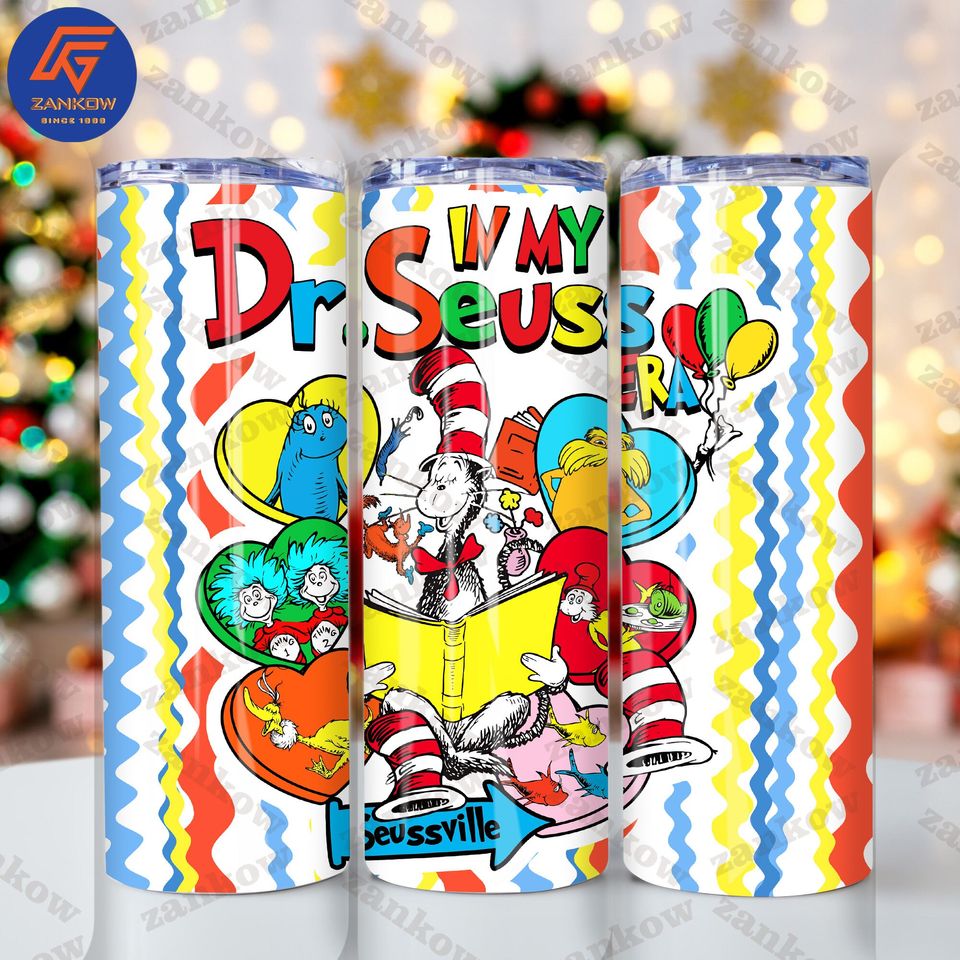 Seuss Geisel Reading Day 20 Oz Tumbler, National Read Across America ...