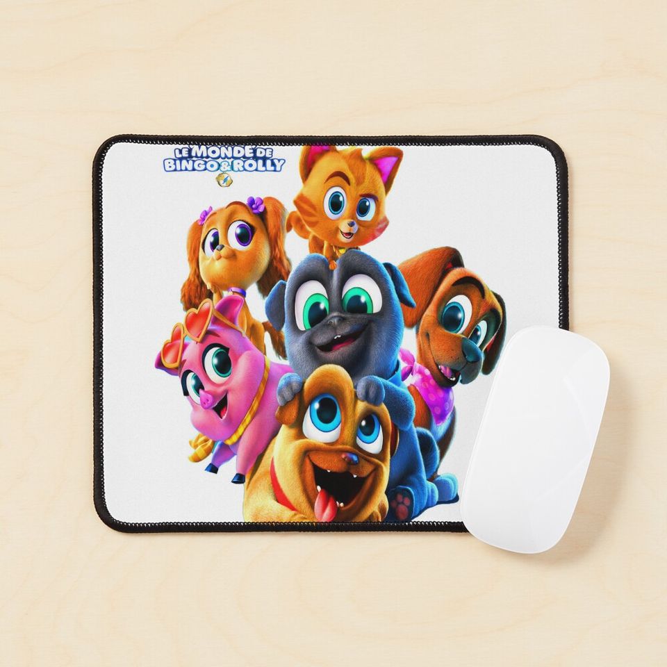 Funny Puppy Dog Pals gift for fans puppy dog pals characters Mouse Pad ...