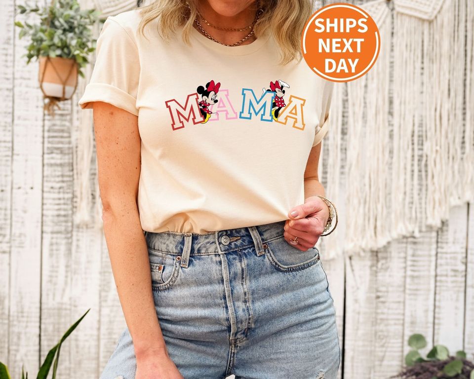 Disney Mama Shirt, Minnie Mouse Tee, Mothers Day Gift for Mama, Magical ...