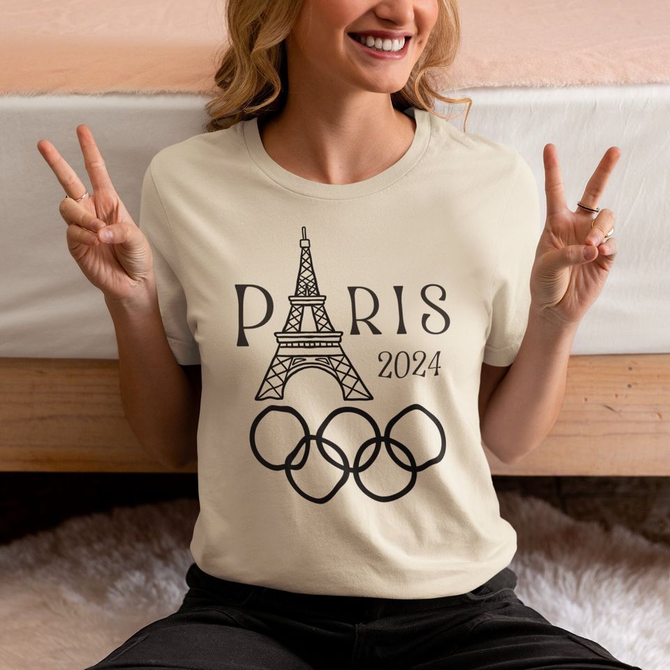 Olympics Paris 2024 Games shirt, Eiffel Tower shirt, Sports Fan Friend ...