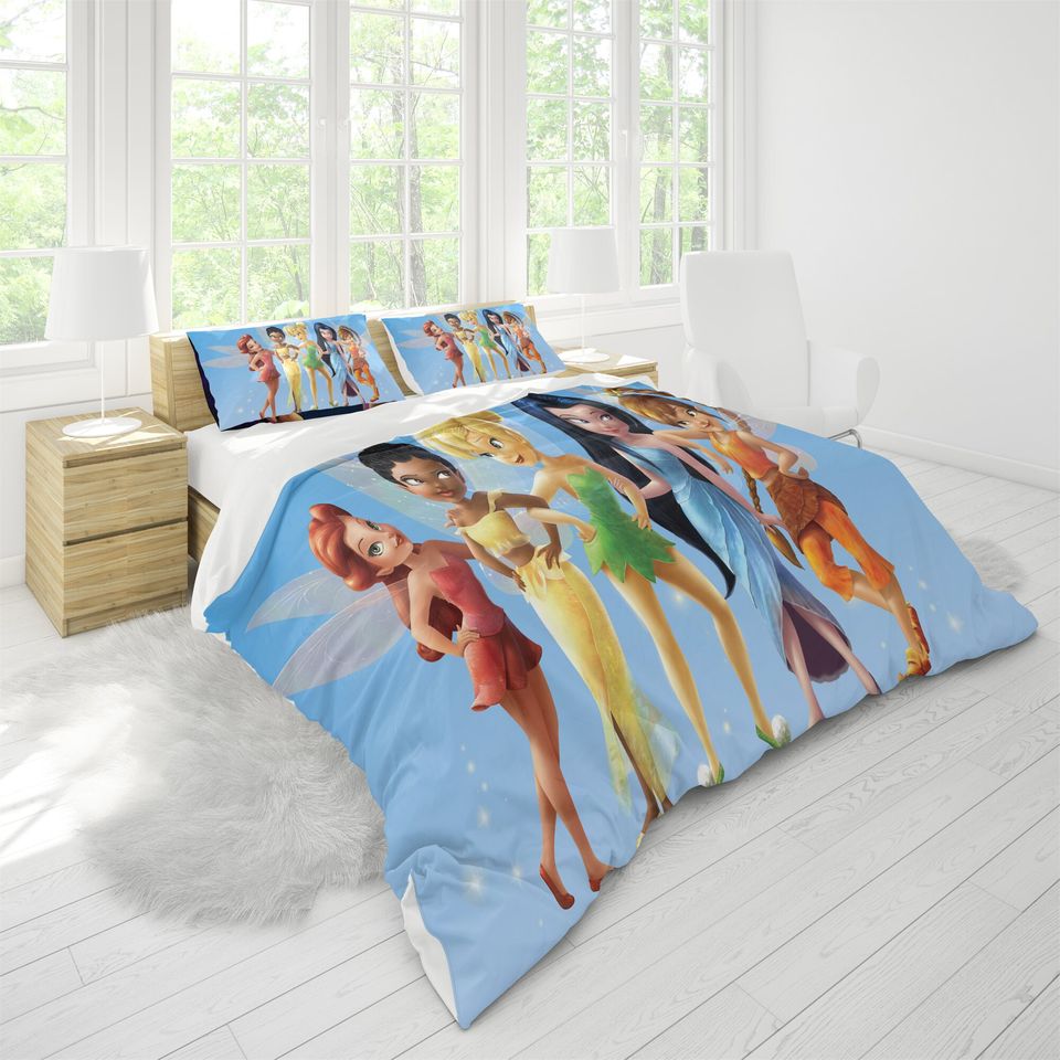Disney Tinkerbell Bedding Set, Cartoon Bedding Set | ID 12825783 by ...