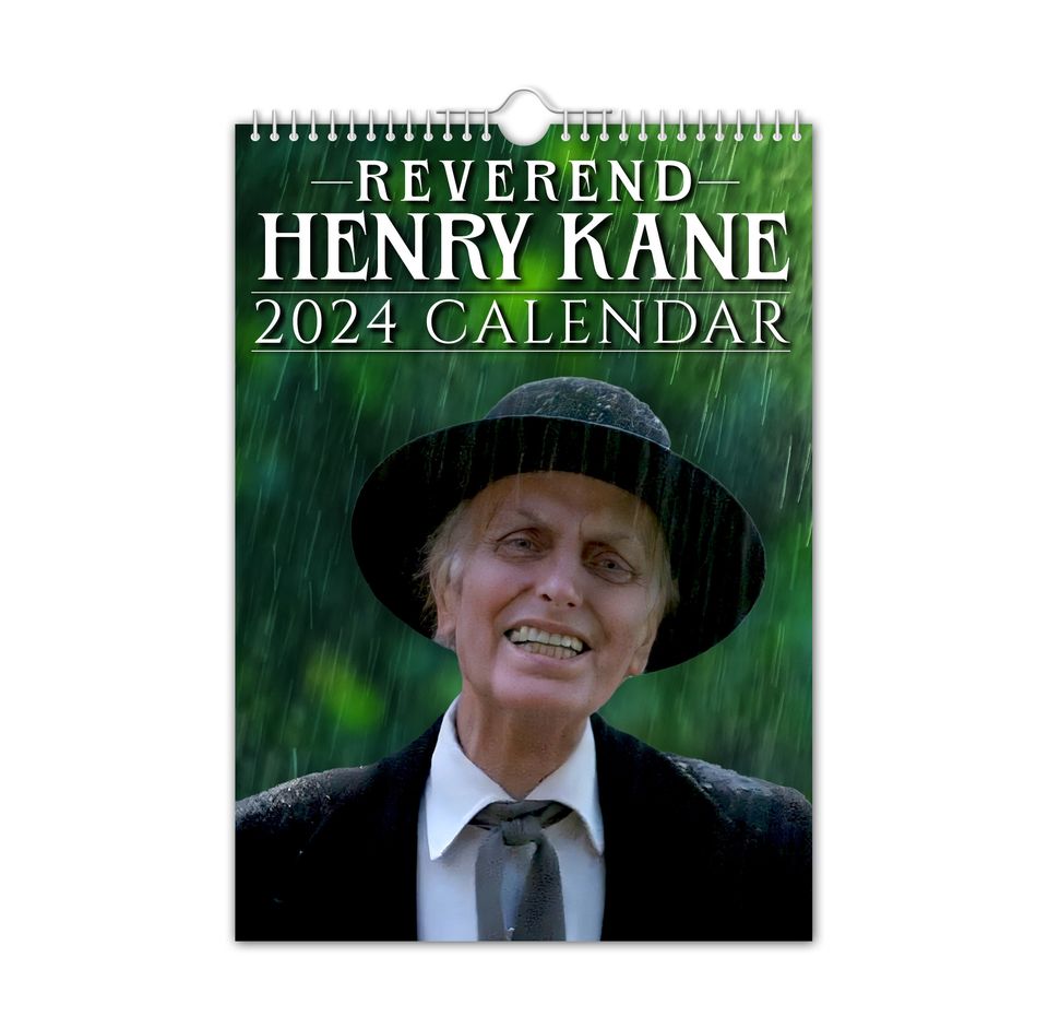 Reverend Henry Kane /Poltergeist - 2024 Wall Calendar, Creative, Gift ...