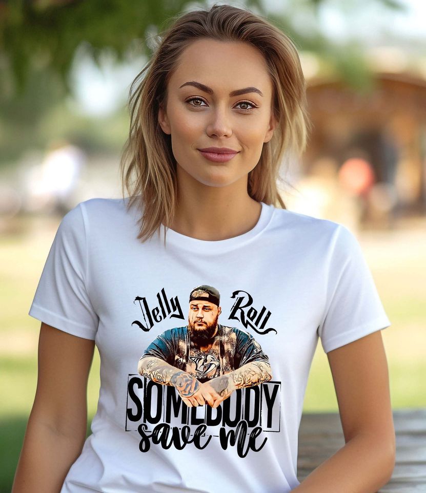 Jelly Roll Shirt, Somebody Save Me Shirt, Jelly Roll Tour Shirt ...