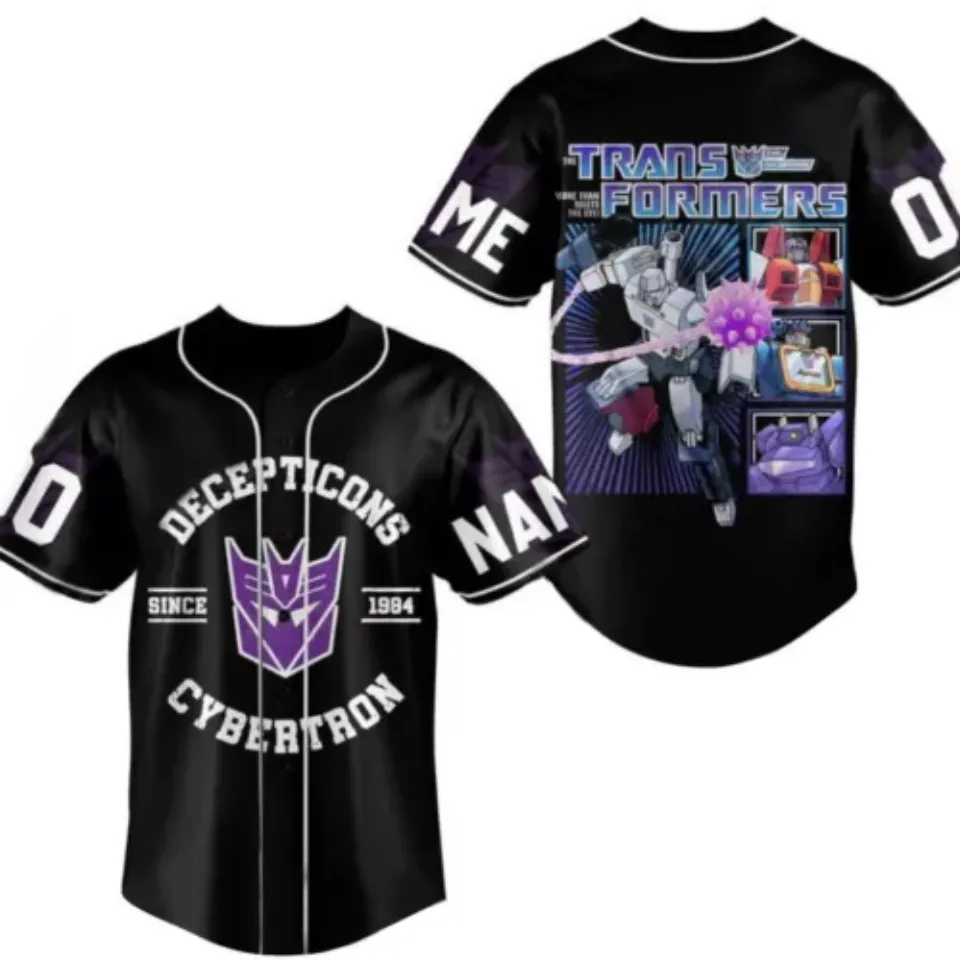 Personalized Transformers Cybertron Decepticons Since 1984 Baseball ...