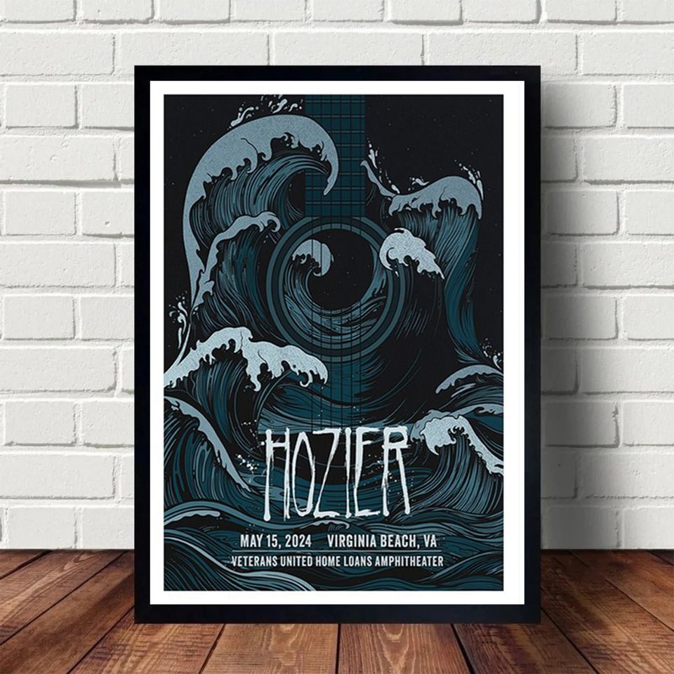 Hozier May 15 2024 Veterans United Home Loans AMP At Virginia Beach VA Poster | ID 12881353 by ...