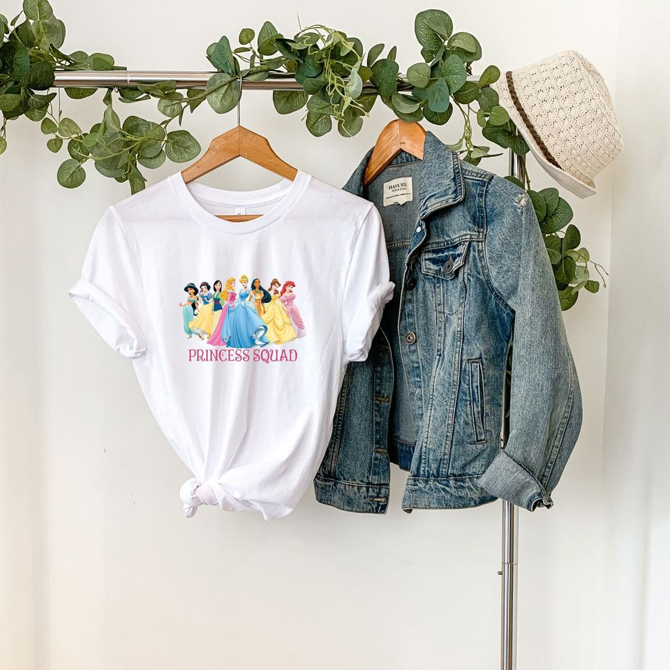 Princess Squad Shirt, Disney Squad Shirts, Matching Disney Shirts ...