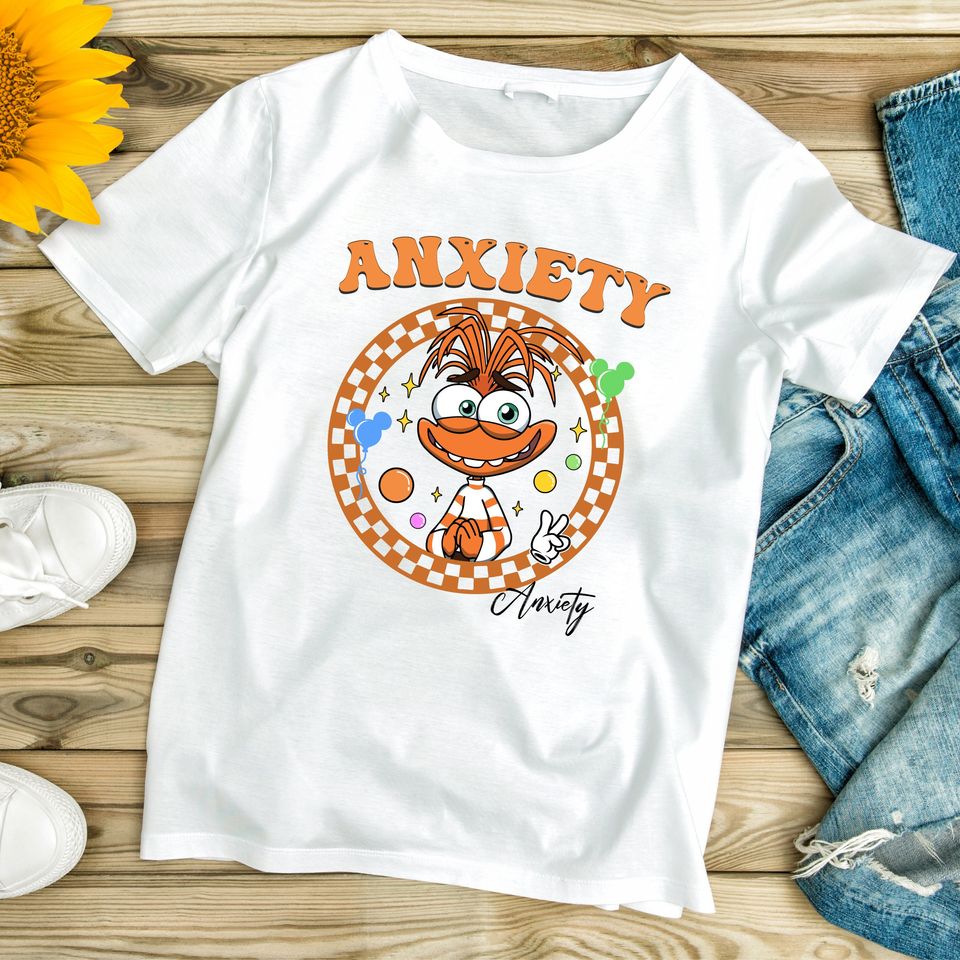 Disney Inside Out Shirt | Anxiety from Inside Out | Disney Vacation ...