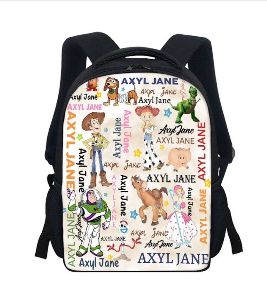 Personalized Toy Characters Backpack | ID 12875739 by Ambassador-12th ...
