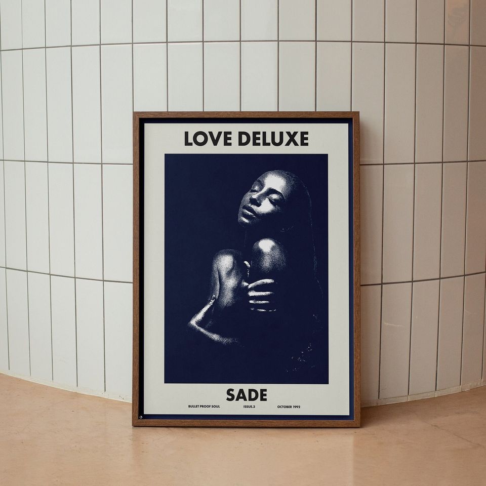 Sade - Music Album Poster - Music Poster - Retro Poster - Minimalist ...