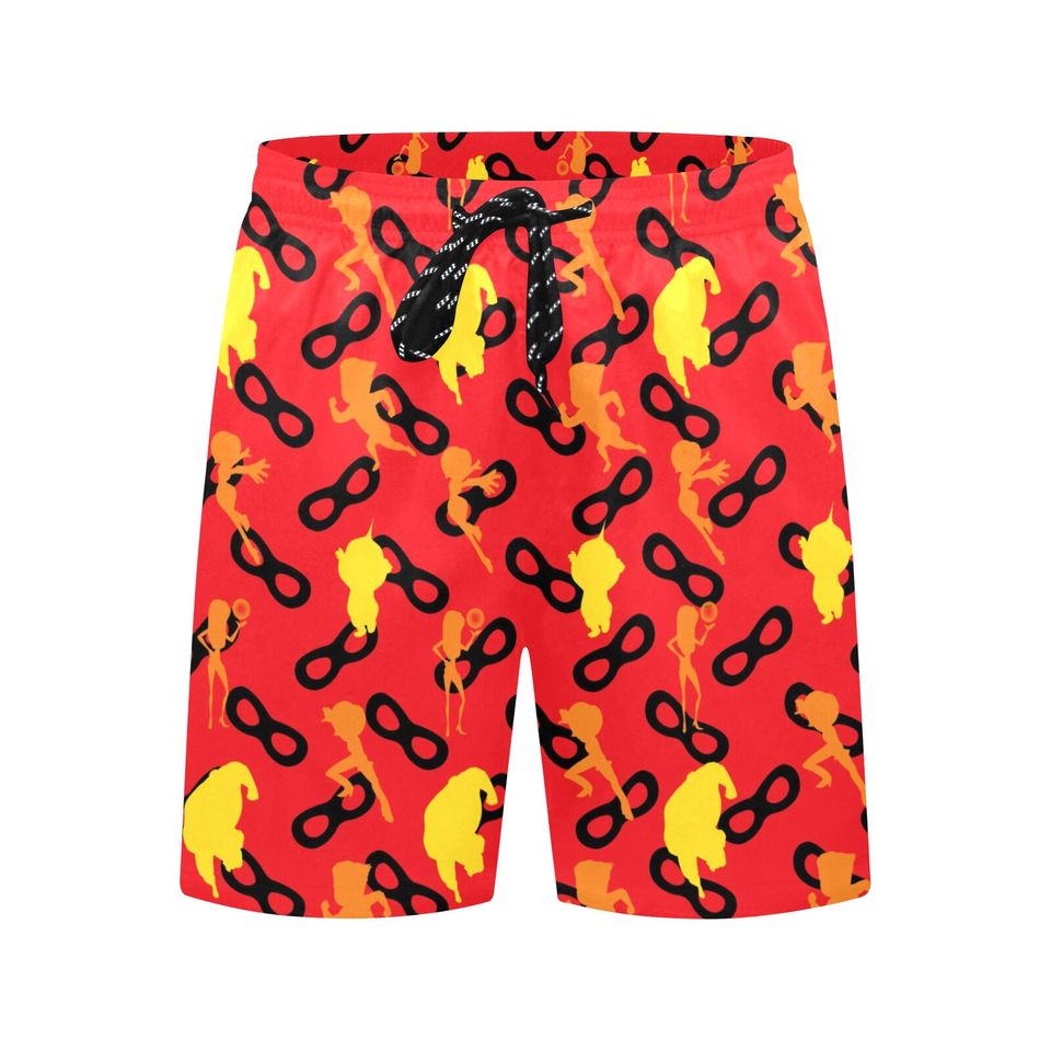 Incredibles Mid Length Mens Boys Shorts | disneybound disney world ...