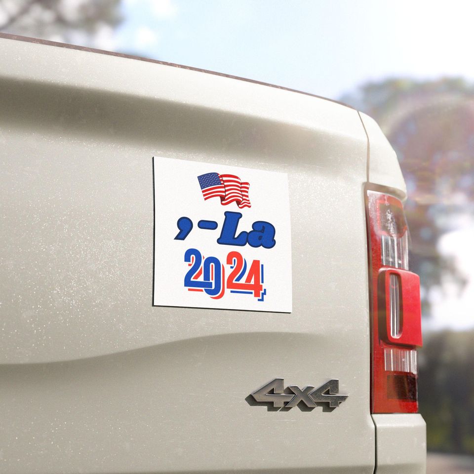 2024 Magnetic Bumper Sticker | Car Magnet | 2024 Election Campaign ...