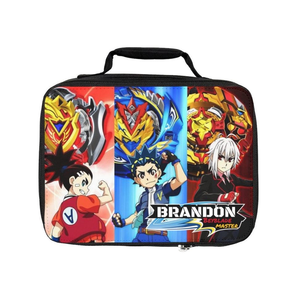Personalized Custom Beyblade Lunch Box, Back to School Gift, Portable ...