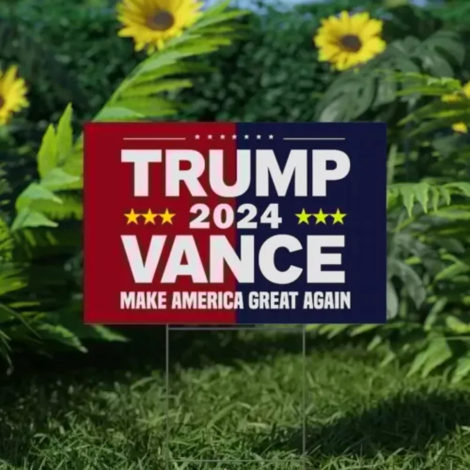 Trump Vance 2024 Make American Great Again US Election 2024 Yard Sign ...