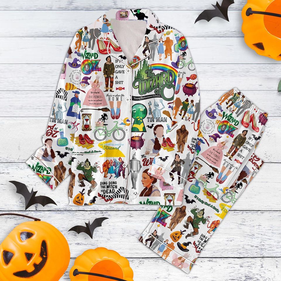 Wizard Of Oz Gift, The Wizard Of Oz Pajamas Set, The Wizard Of Oz Merch ...