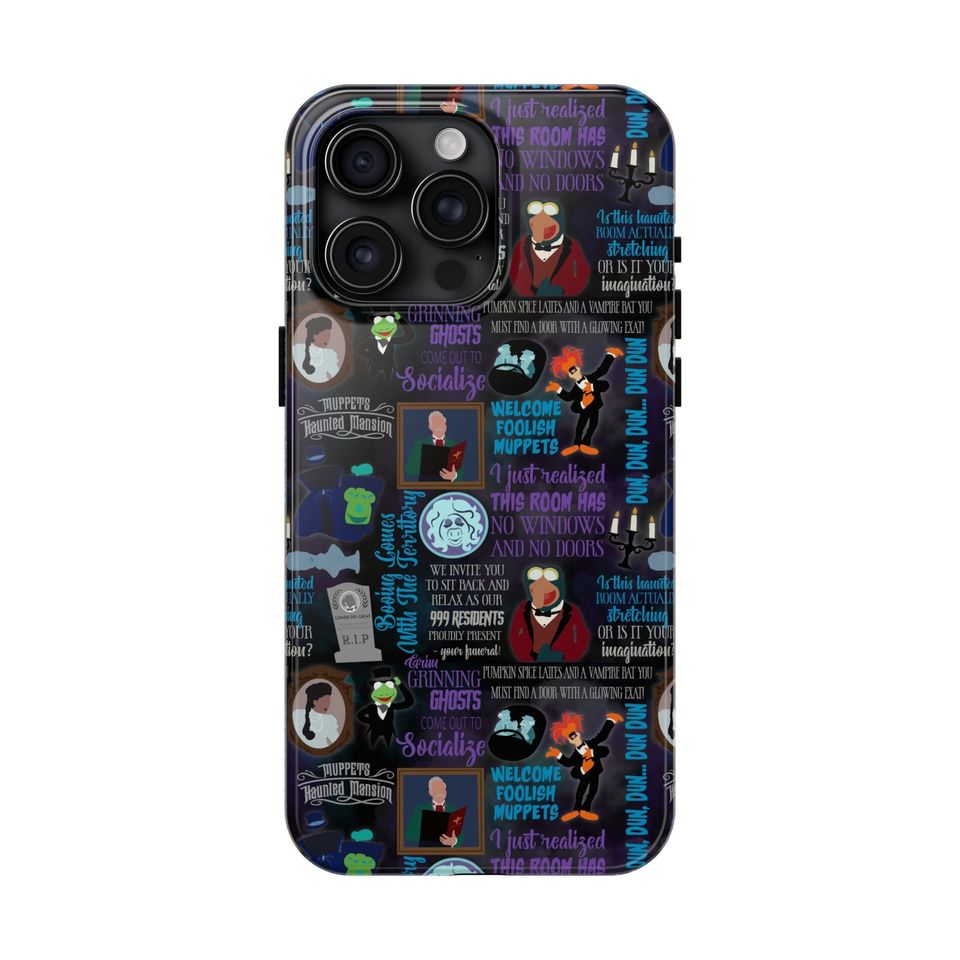 Disney Muppets Haunted Mansion Inspired Phone Case Gift Inspired Fan ...