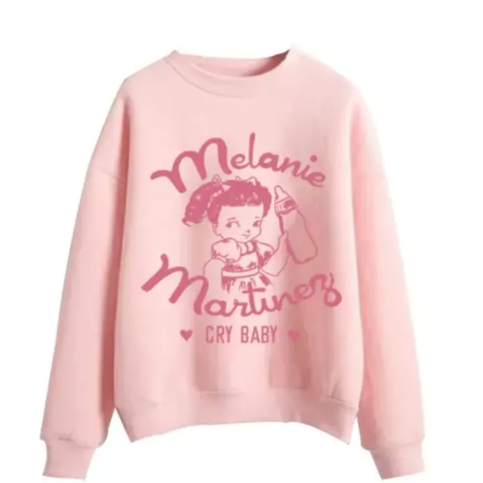 Melanie Martinez Cry Baby Sweatshirt Popular Music Fashion Harajuku Hip ...