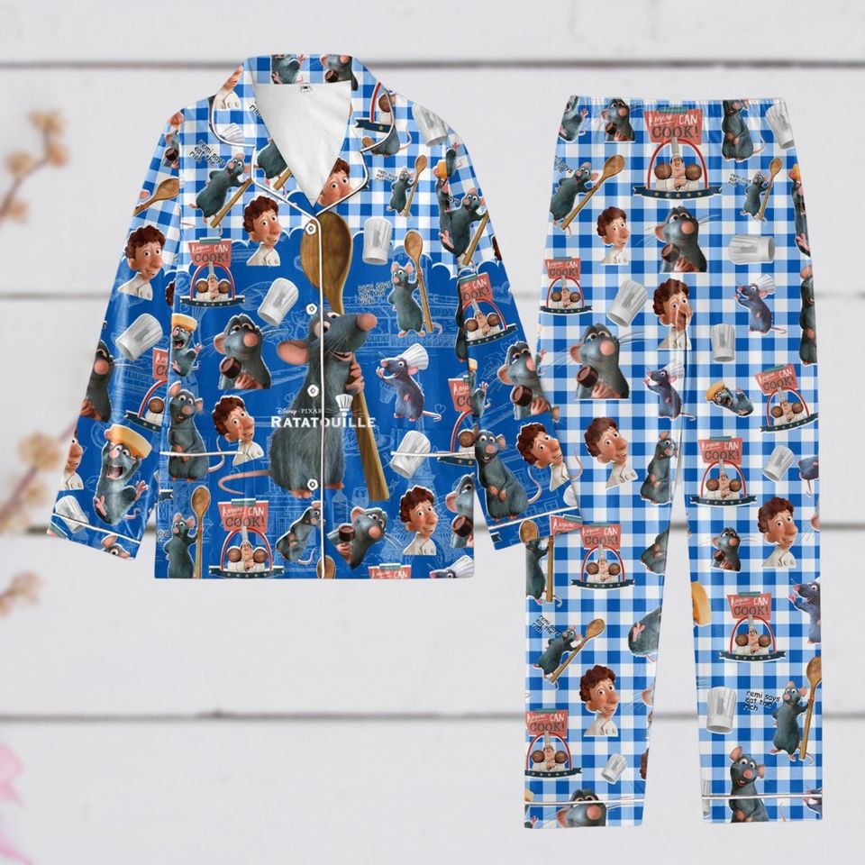 Ratatouille Pajamas Set, Little Chef Remy Pajamas, Disney Pixar Movie ...