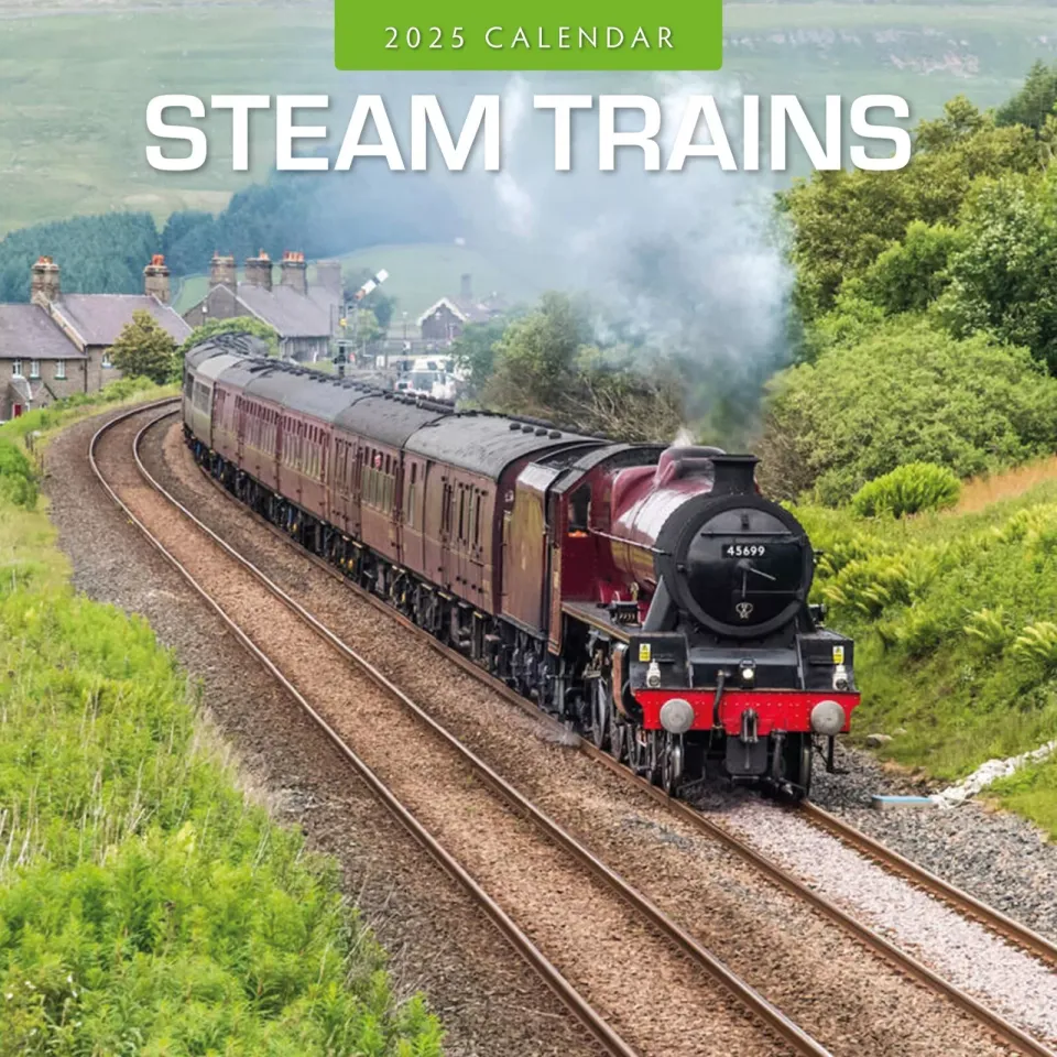 Steam Trains 2025 Square Wall Calendar | ID 19885674 by Vikash Kumar ...