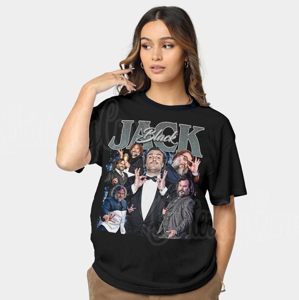 Vintage Style Jack Black Shirt, Jack Black T shirt, Jack Black graphic ...