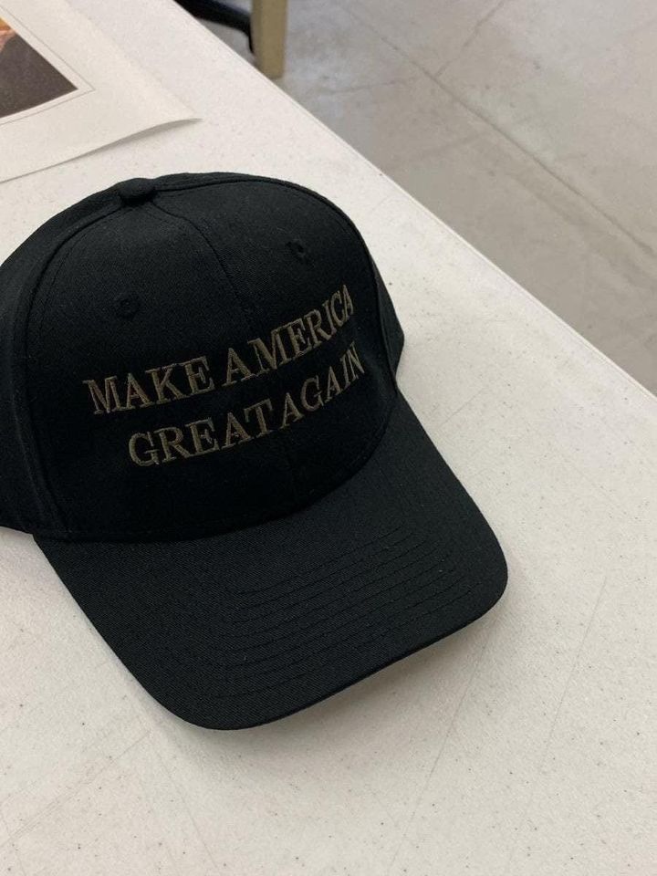 Dark Maga Hat, Elon Musk Hat, Custom Embroidery Donald Trump President ...