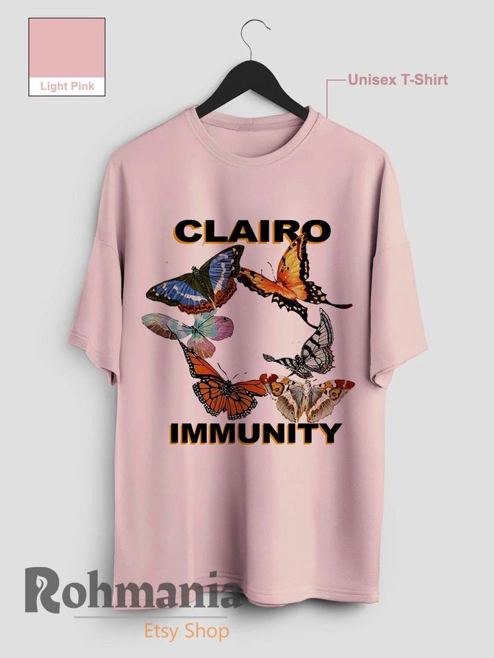 Clairo T Shirt, Clairo Immunity Shirt, Pop Rock Music Merch, Retro 90s ...