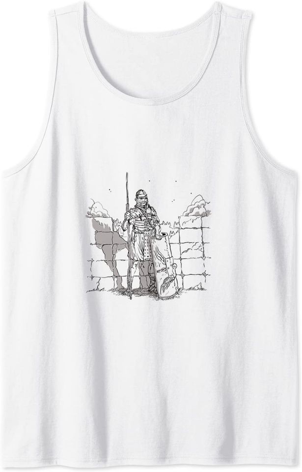 Solider Drawing Tank Top legionnaire with armor, on the Limes | ID ...