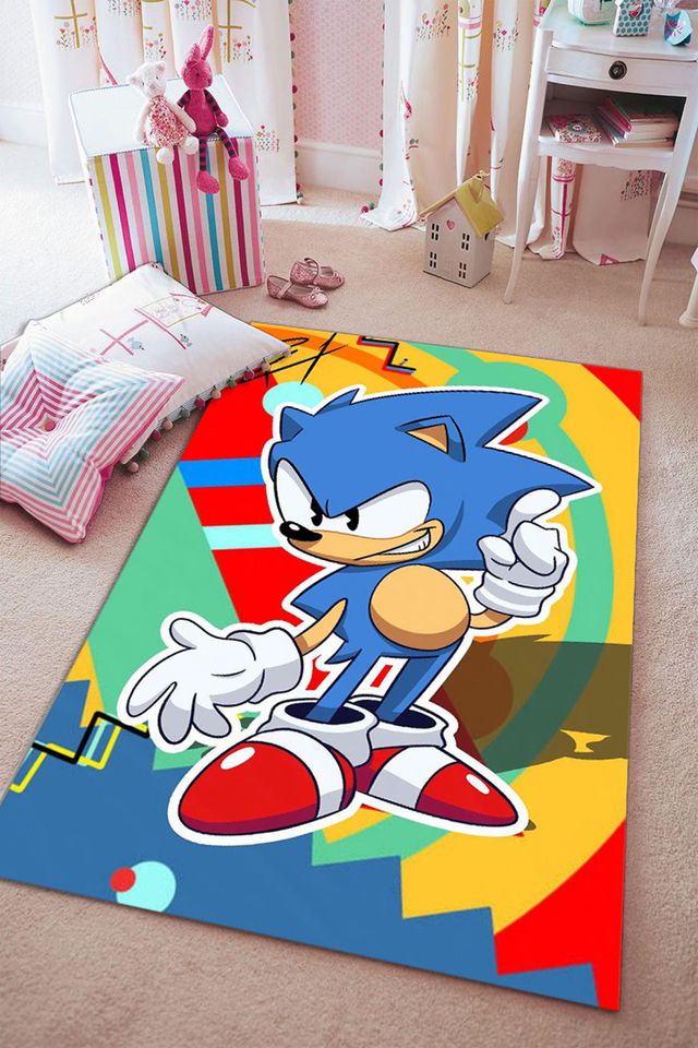 Sonic Adventure Rug -Super Sonic Gaming Rug The Perfect Gift for ...