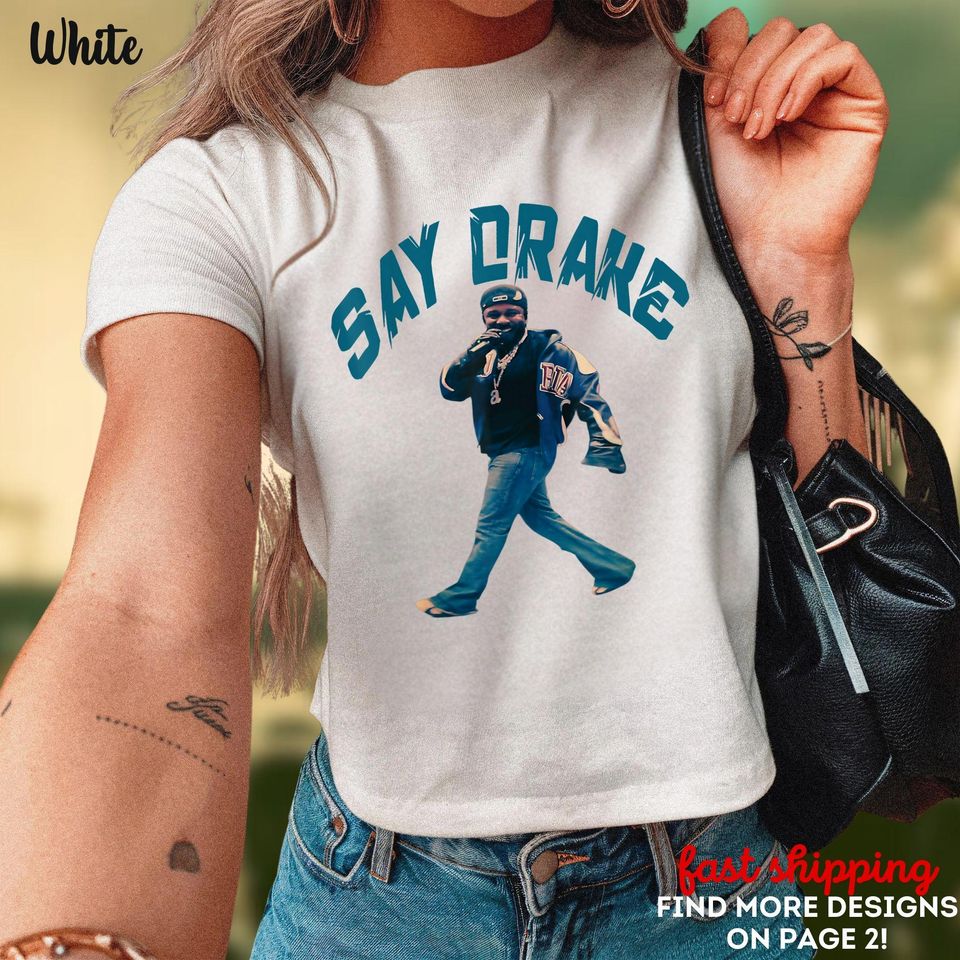 Kendrick Lamar Crop Top, Say Drake Meme Crop Top, LIX Halftime Show Tee ...