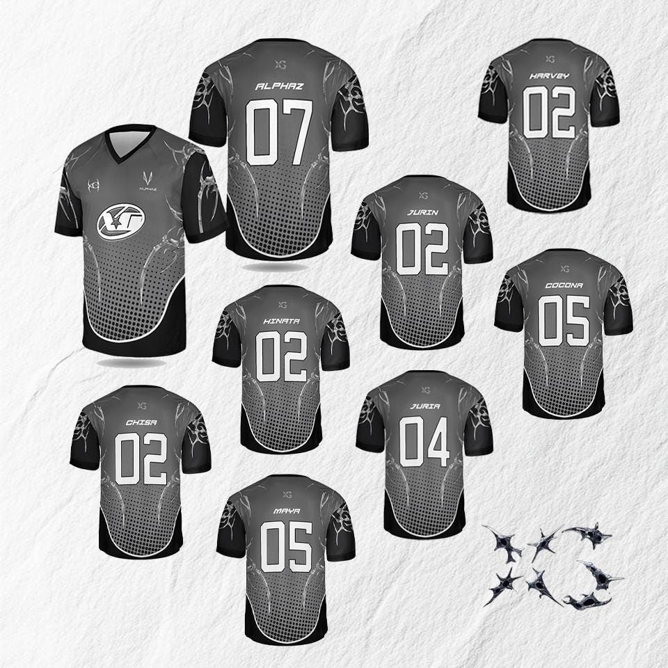 XG Members V-Neck Jersey, XG The First Howl Tour Jersey, xg Woke Up ...
