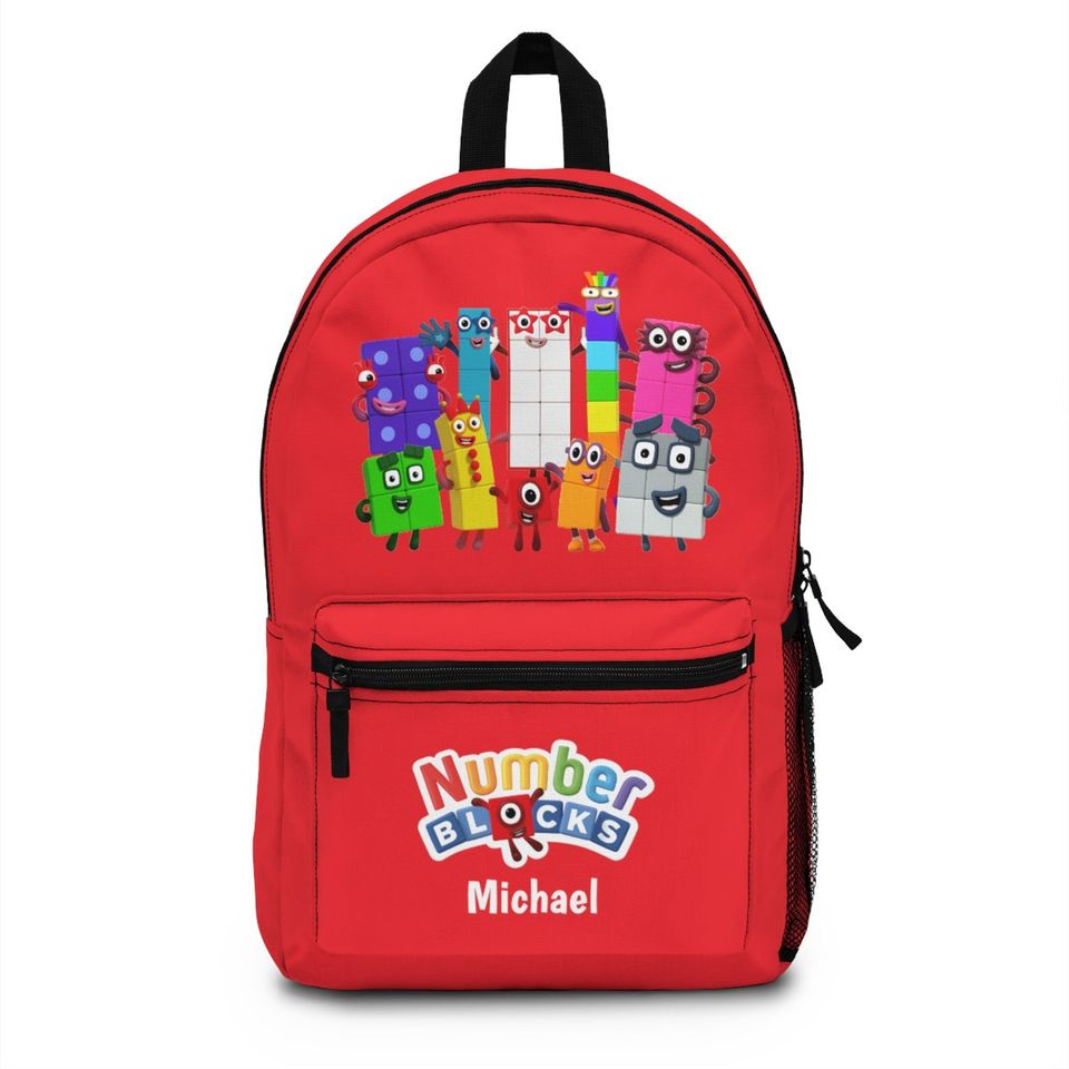 Personalized Numberblocks School Backpack | ID 12659201 by Kyutae Lee ...