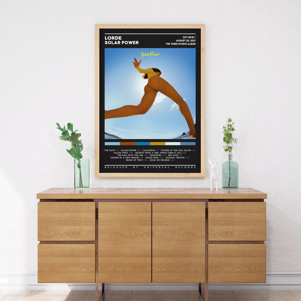Lorde - Solar Power, Album Cover Poster | ID 12555004 by User160 ...