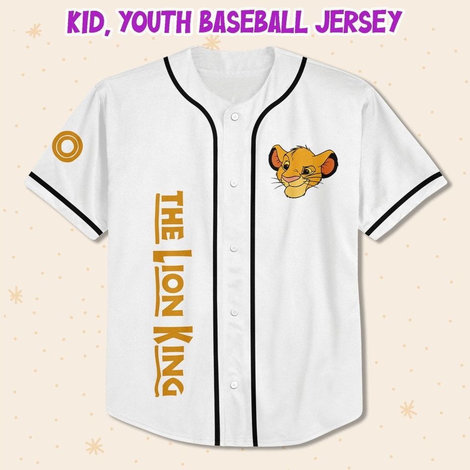 Personalized Disney The Lion King Sarabi And Simba Baseball Jersey | ID ...