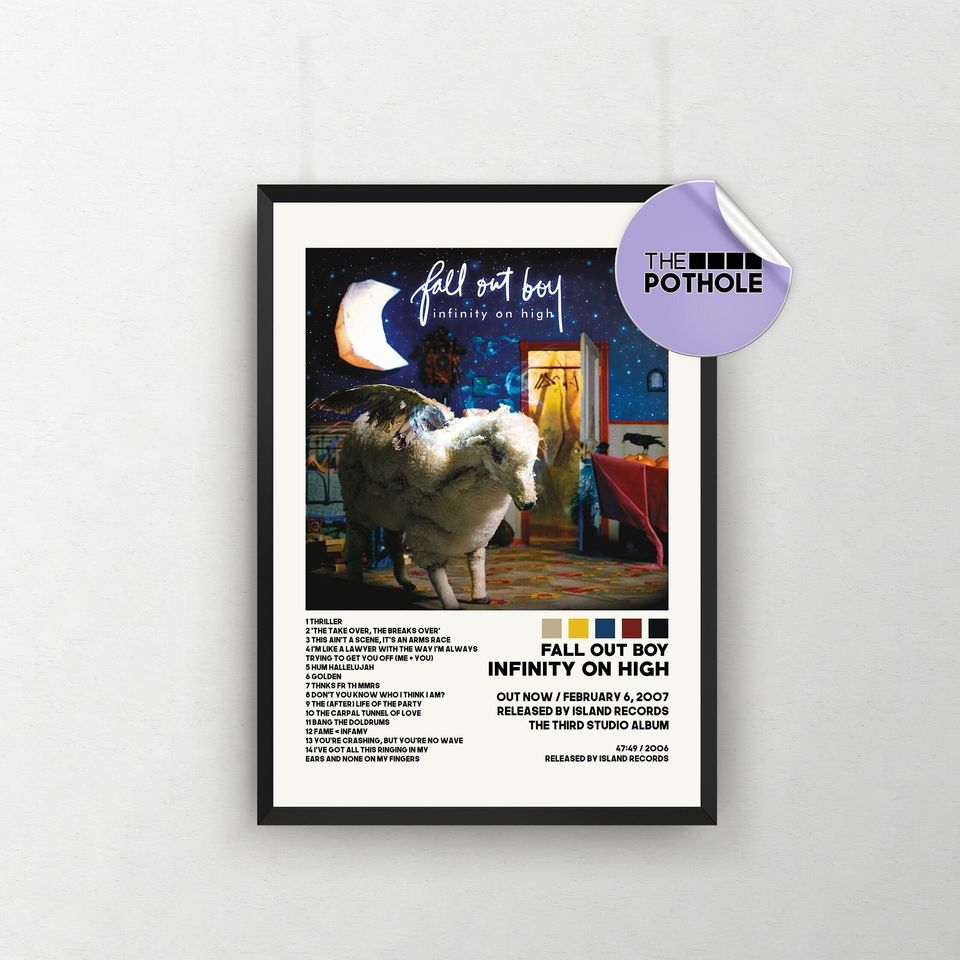 Fall Out Boy Posters / Infinity on High Poster / Fall Out Boy, Album ...
