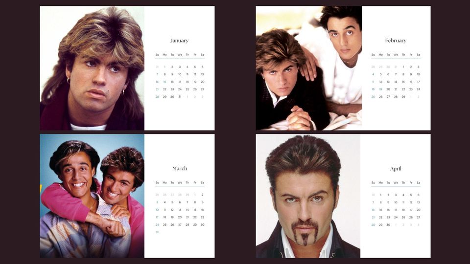 Wham 2024 Calendar | ID 12856251 by Cristina Costa | Printblur