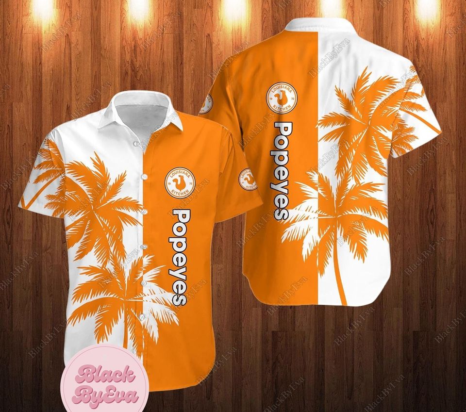 Popeyes Hawaii Shirt, Popeyes Louisiana Shirt, Popeye Button Shirt ...