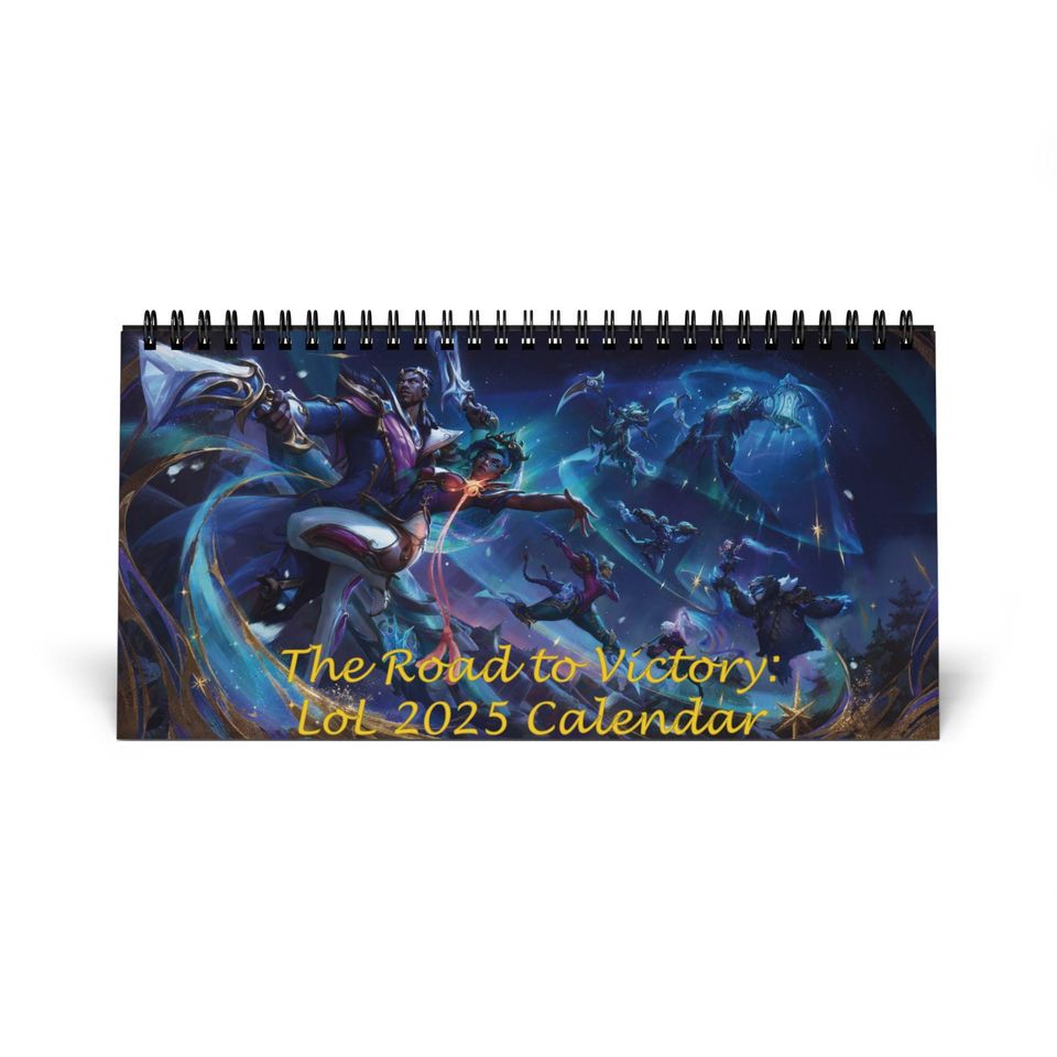 2025 Arcane Calendar | League of Legends Wall Calendar | Jinx, Ekko ...