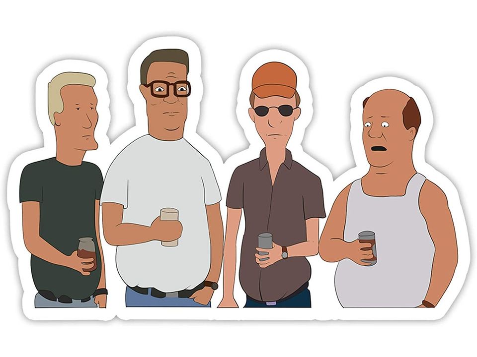 King of The Hill Bobby Yup Yep Yup Mhm Sticker 2" | ID 4914 by Сергей ...