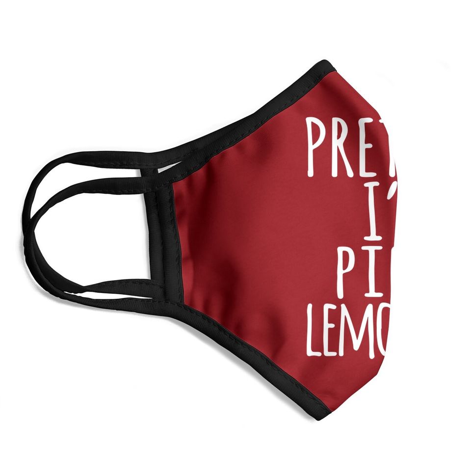 Lazy Halloween Costume Pretend I'm Pink Lemonade Face Mask | ID 167413 ...